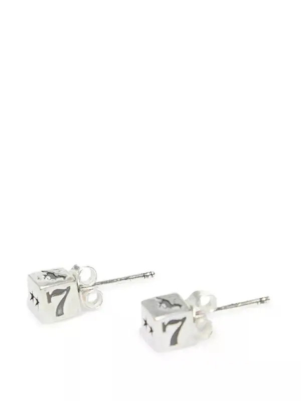 TWOJEYS Dice Stud Earrings