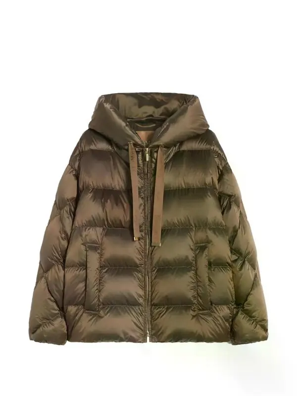 Max Mara Quilted Hooded Puffer Jacket
