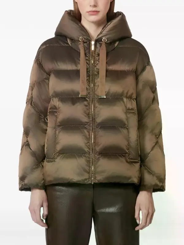 Max Mara Quilted Hooded Puffer Jacket