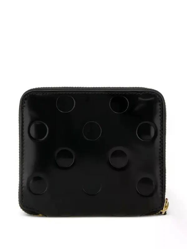Comme Des Garçons Polka Dot Leather Wallet