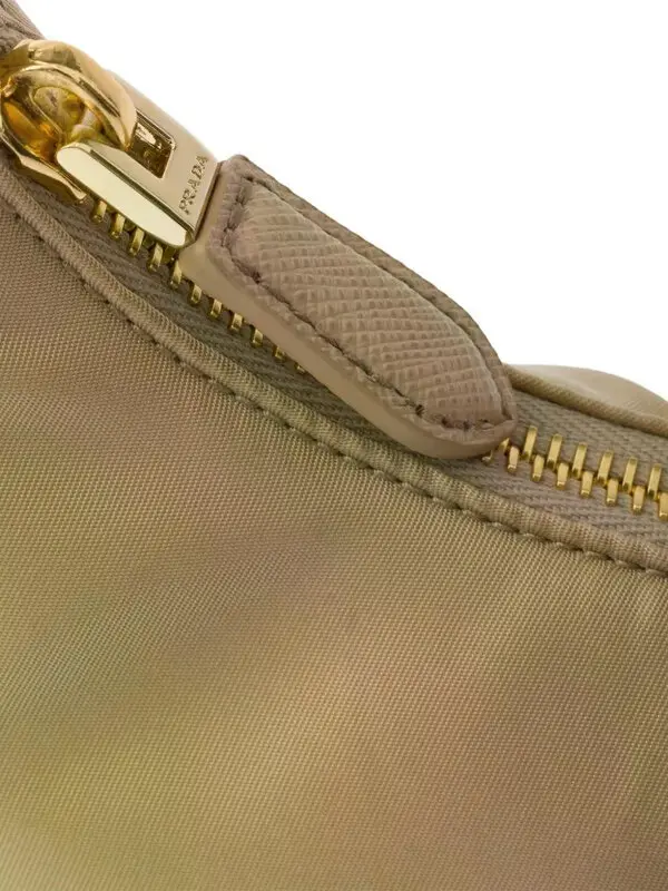 Prada Mini Re-edition 2005 Zip Tote - Neutrals