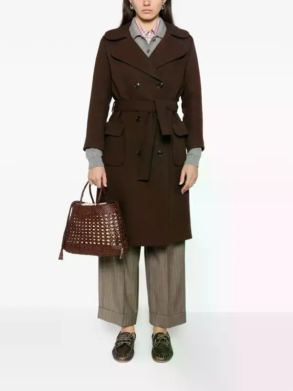 A.N.G.E.L.O. VINTAGE CULT 1970s Belted Wool Coat