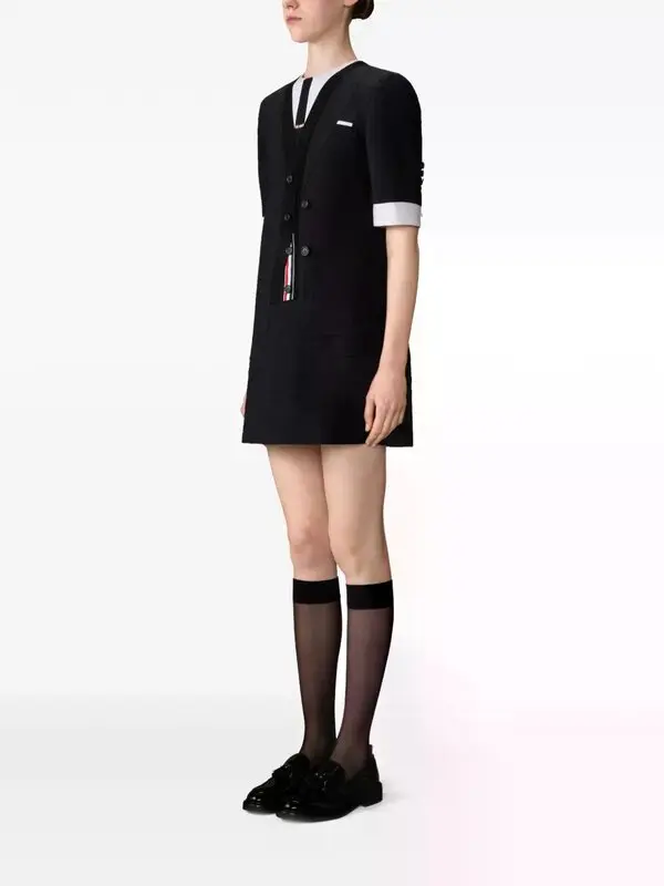 Thom Browne Short-sleeve Mini Dress