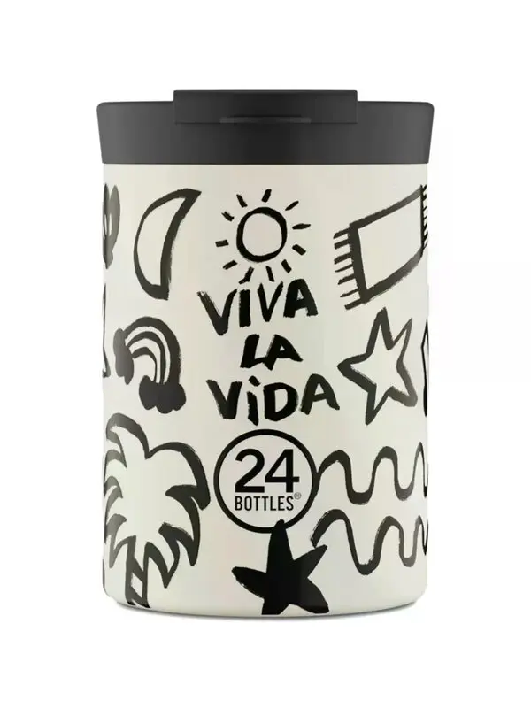 24BOTTLES Viva La Vida Travel Tumbler - Neutrals