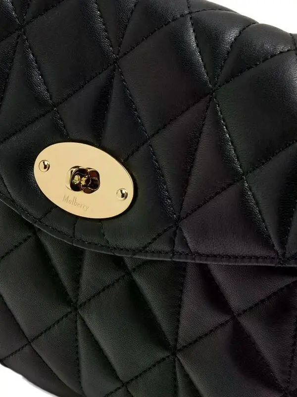 Mulberry Darley Quilted Turnlock Clutch