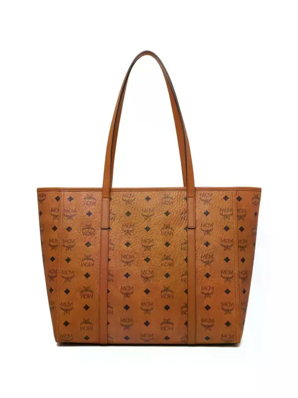 Mcm Toni Monogram Plaque Tote Bag