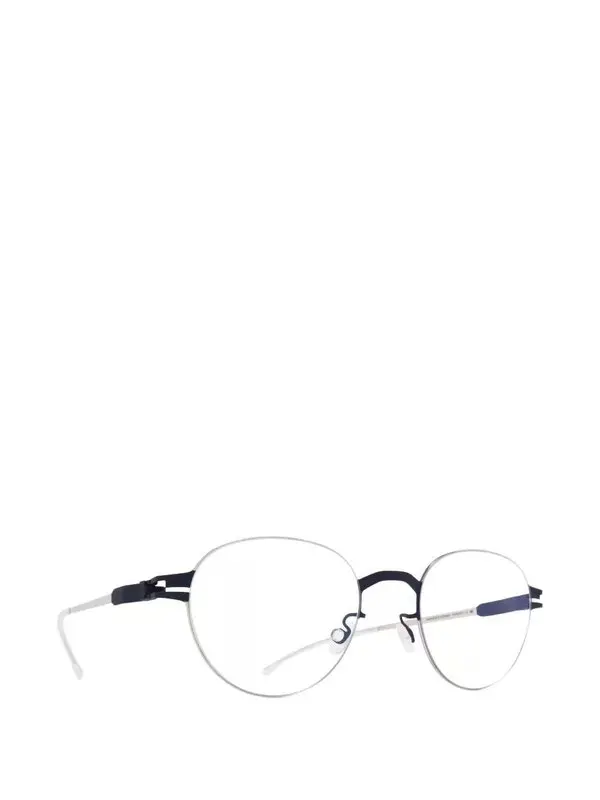 Mykita Selby Round-frame Glasses - Silver