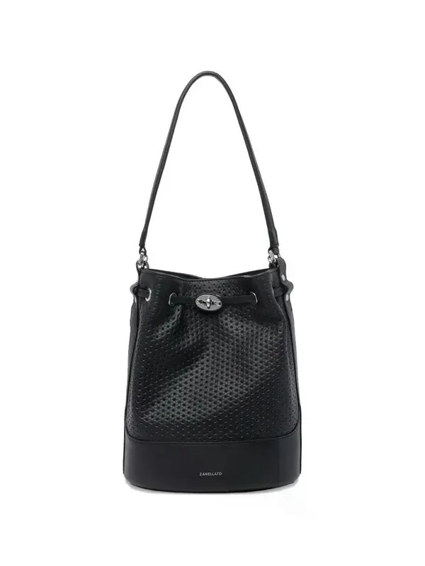 ZANELLATO Monda Bucket Bag - Black