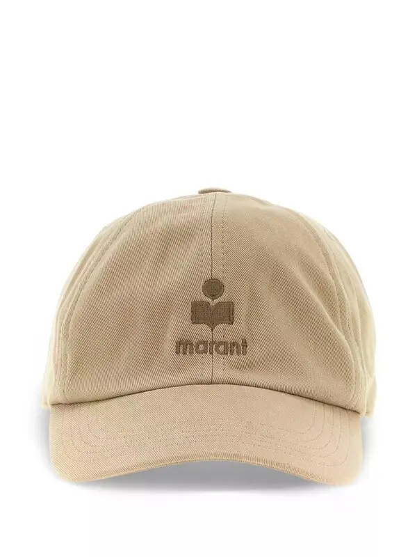 Isabel Marant Embroidered-logo Baseball Cap - Neutrals