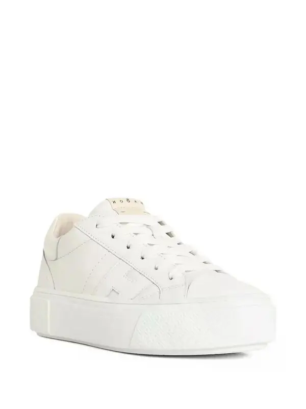 Hogan Leather Low-top Sneakers - White