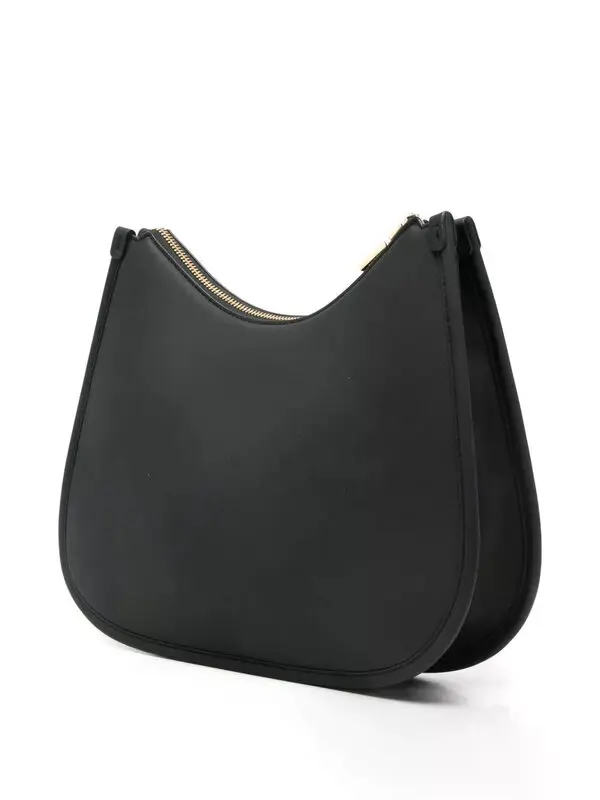 Moschino Logo Shoulder Bag - Black