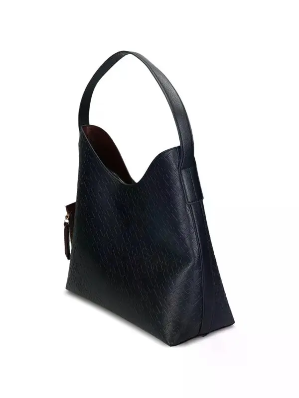Tommy Hilfiger Monogram Embossed Tote Bag