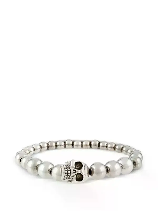 Alexander McQueen Skull Ball Bracelet - Silver