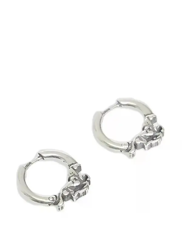 TWOJEYS Horse Hoop Earrings - Silver