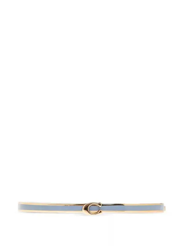 COACH® Logo Bangle Bracelet - Gold