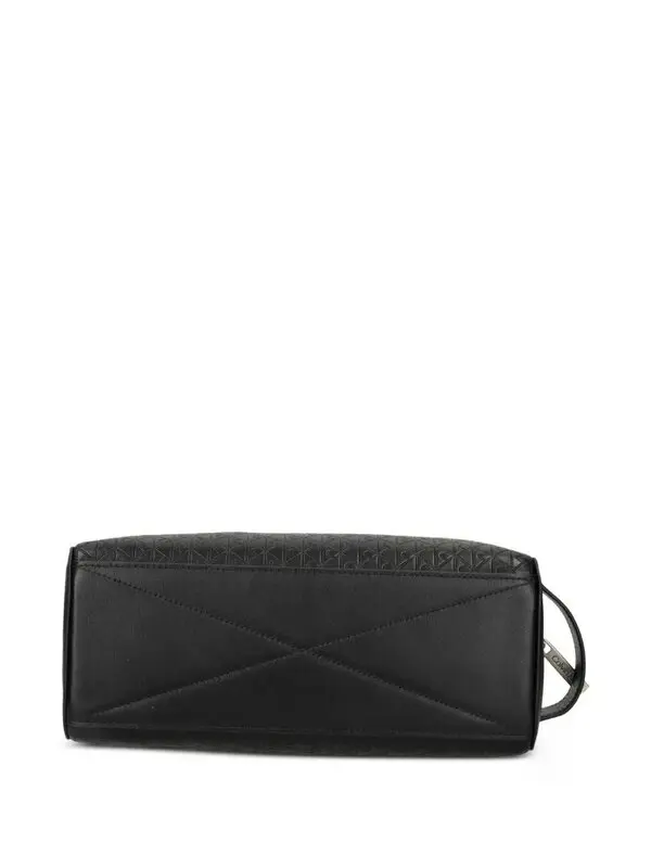 Calvin Klein Embossed-pattern Zip Pouch