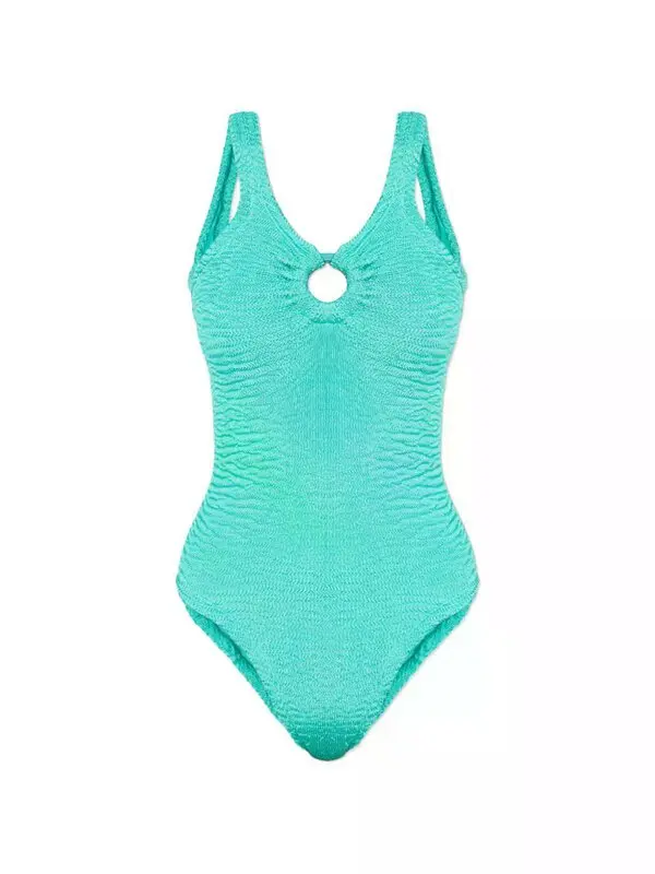 PARAMIDONNA Romana Textured Ring Swimsuit - Green