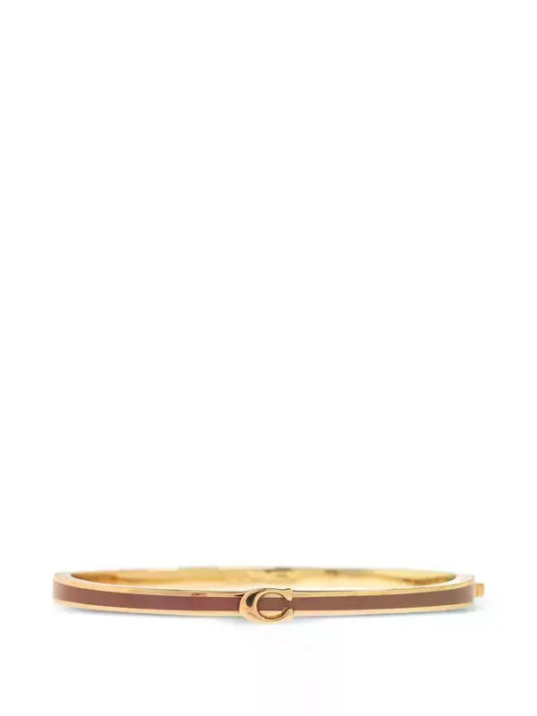 COACH C-buckle Metal Bracelet - Gold