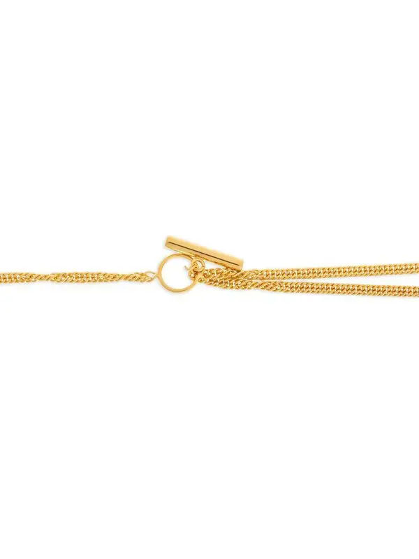 JIL SANDER Ring Pendant Necklace