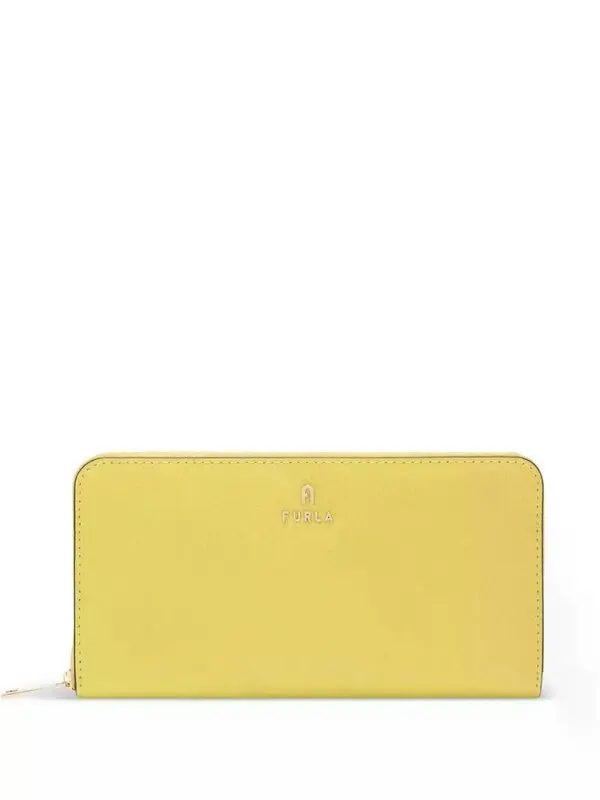 Furla Xl Camelia Zip-fastening Wallet - Yellow
