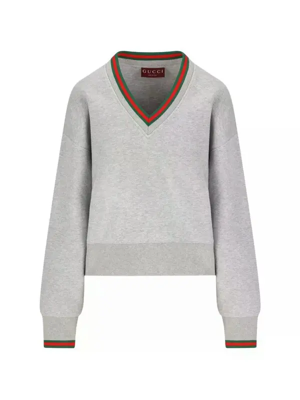 Gucci V-neck Sweatshirt
