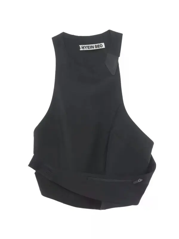 HYEIN SEO Cut-out Cropped Tank Top