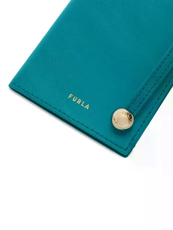 Furla Wristlet Logo Wallet