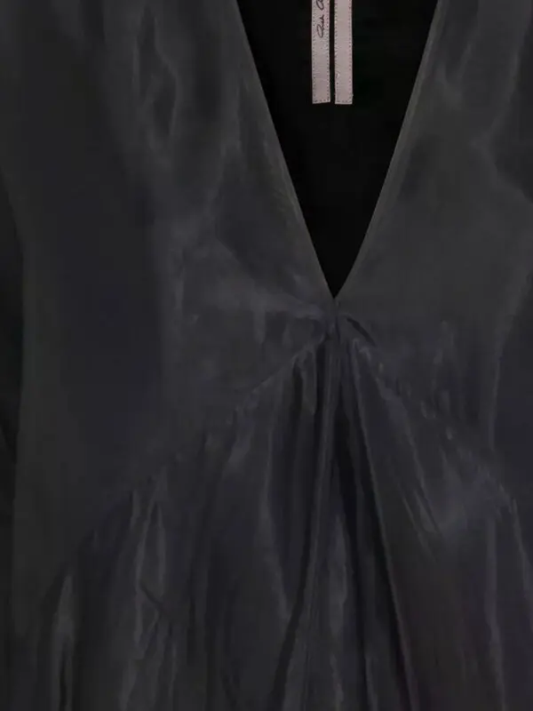 Rick Owens V-neck Maxi Dress - Black