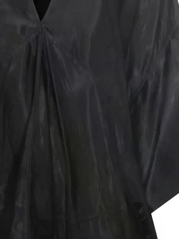 Rick Owens V-neck Maxi Dress - Black