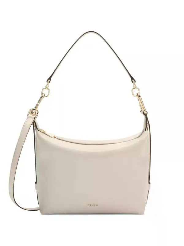 Furla Textured Tonie Shoulder Bag - Neutrals