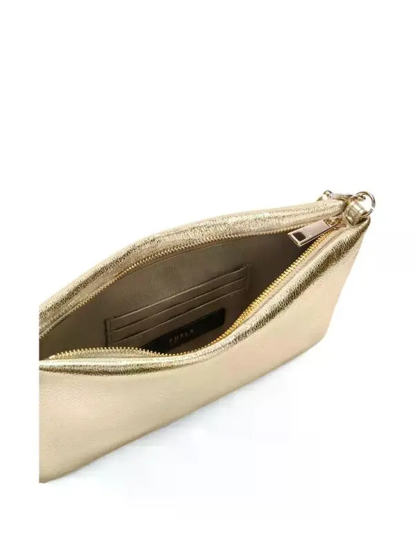 Furla Knotted-strap Clutch - Neutrals