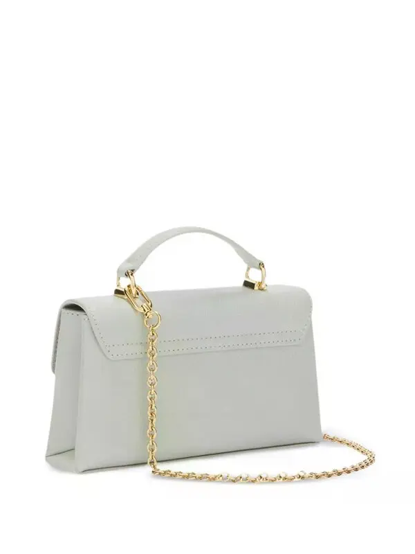 Furla Mini 1927 Leather Tote - Grey