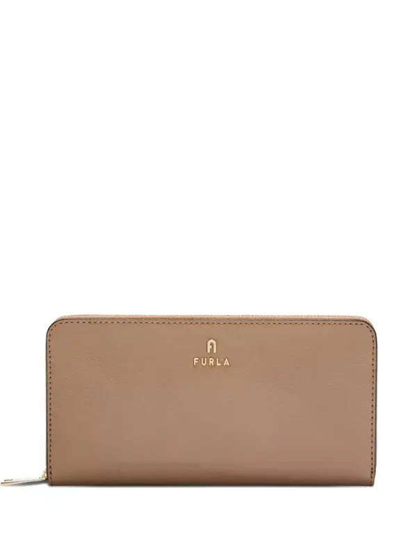 Furla Camelia Zipped Wallet - Neutrals