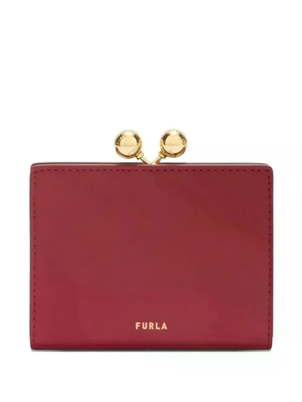 Furla Dots Kiss-lock Wallet - Red