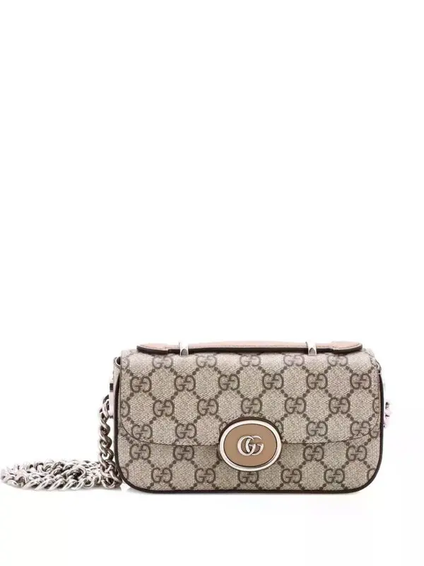 Gucci Petite Gg Flap Shoulder Bag