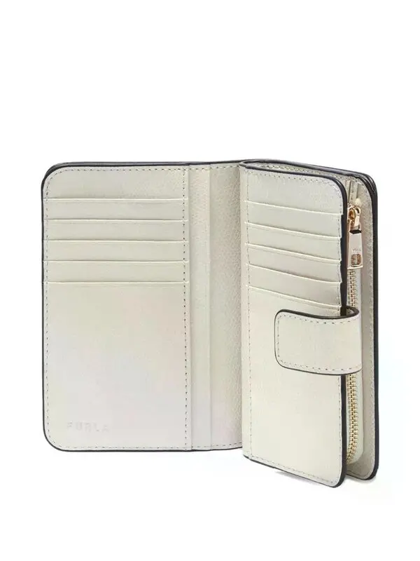 Furla Punched Logo Compact Wallet