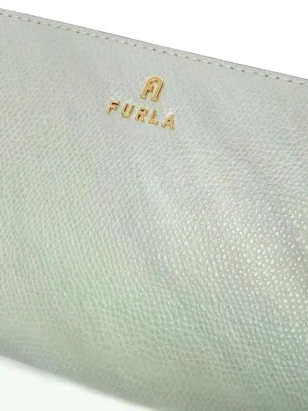 Furla Zip-around Logo Wallet - Blue