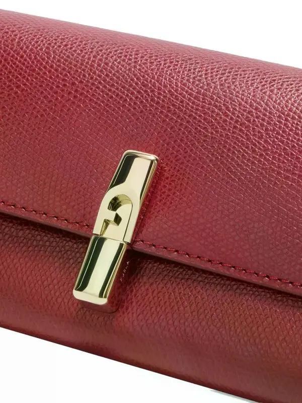 Furla Xl Iride Zip-fastening Continental Wallet - Red