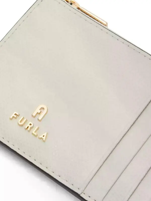 Furla Camelia Printed Zip Wallet - Neutrals