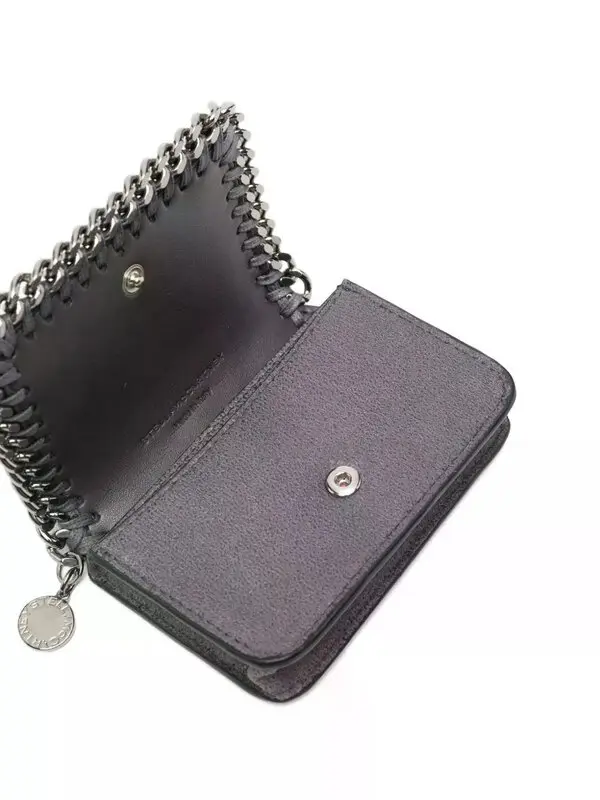 Stella McCartney Falabella Chain Trim Wallet - Grey