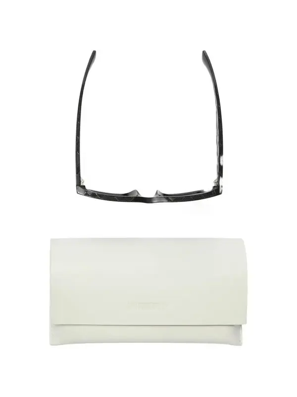 Burberry Logo Rectangular Sunglasses