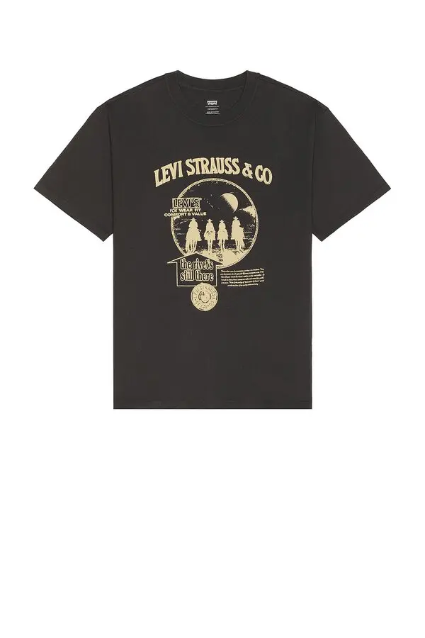 LEVI'S Fit Graphic Tee In Grey