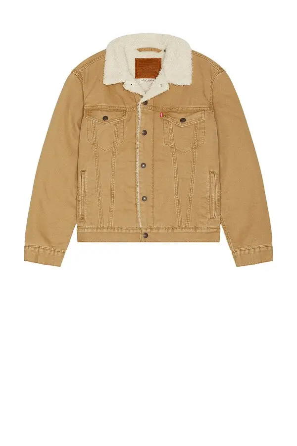 LEVI'S Type 3 Sherpa Trucker Jacket - Ermine