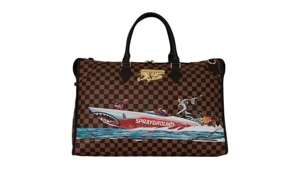 SPRAYGROUND The 305 Speedboat Getaway Pyramid Duffle