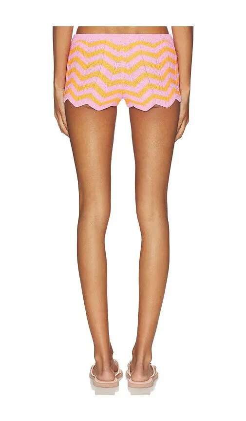 KULANI KINIS Chevron Knit Micro Short