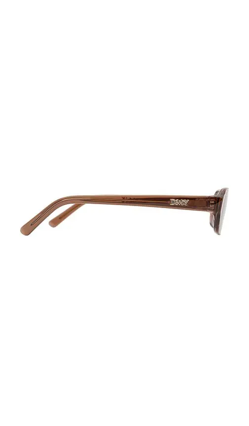 DMY STUDIOS Juno Sunglasses - Transparent Brown