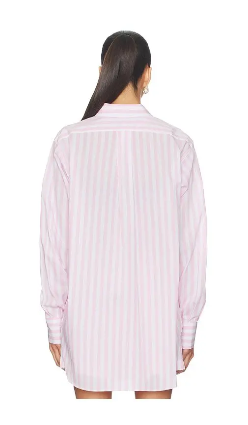 Hunza G Cabana Stripe Embroidered Shirt