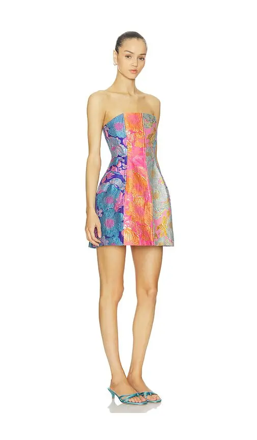 Celiab Cosmica Strapless Dress