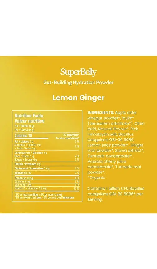 BLUME Superbelly Lemon Ginger