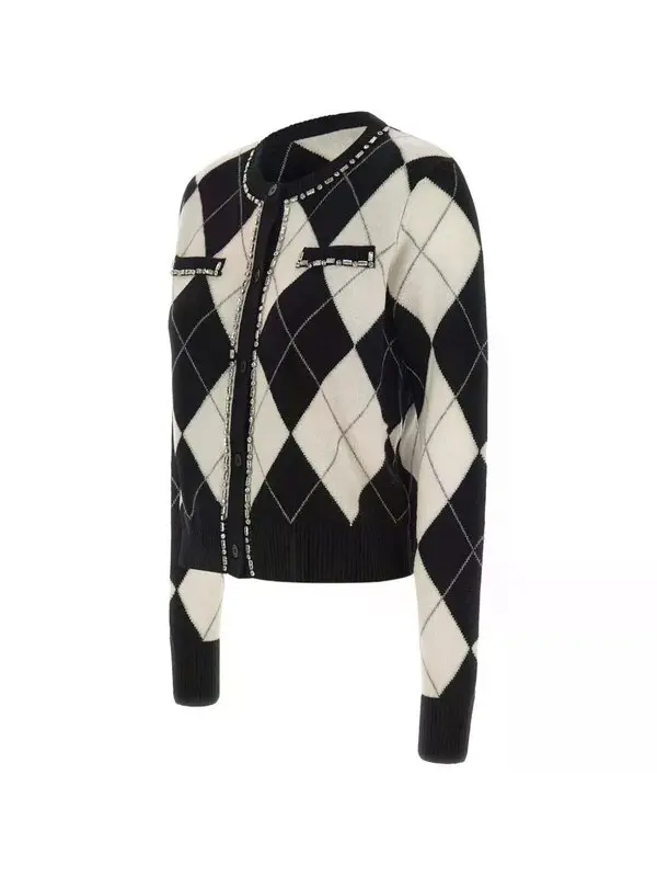 KAOS Stone-embellished Cardigan